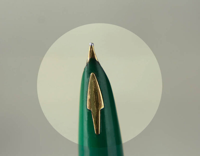 Buy parker 61 capillary filler teal blue barrel fountain pen with 14K M nib