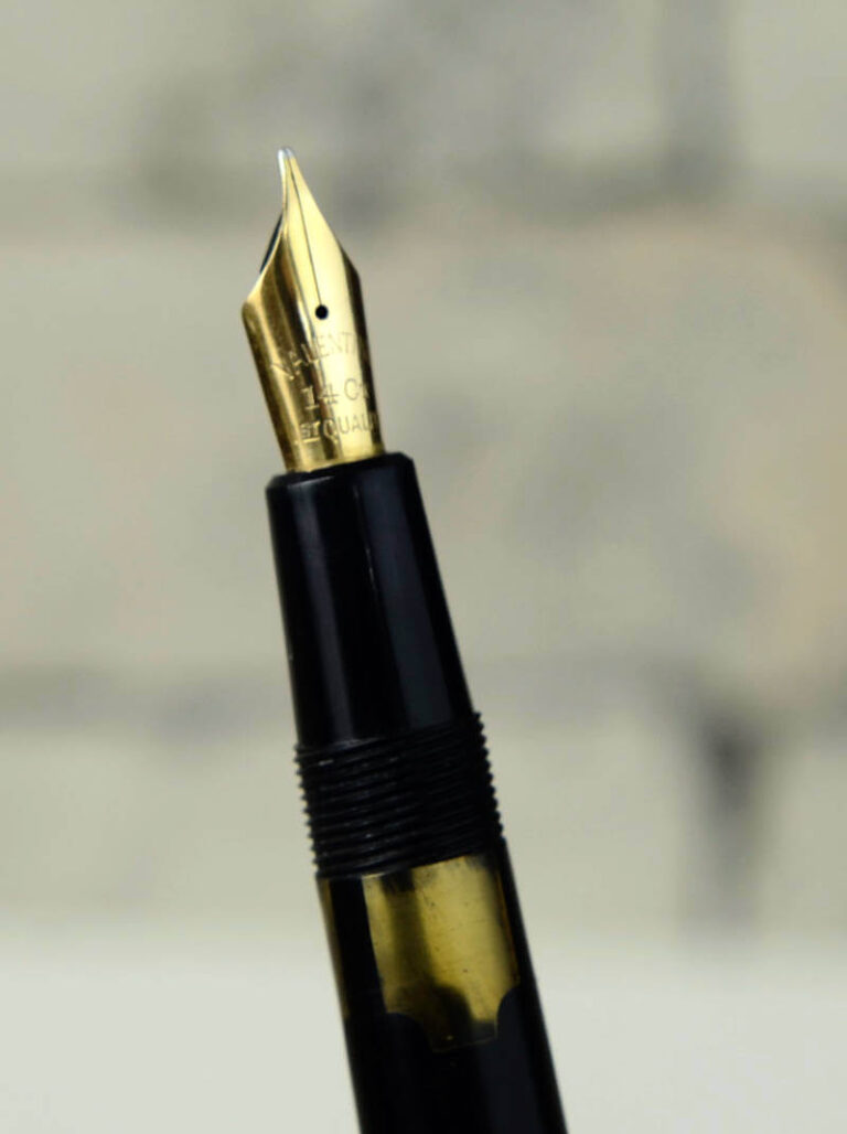 Buy vintage german lucky piston filler fountain pen with gold nib