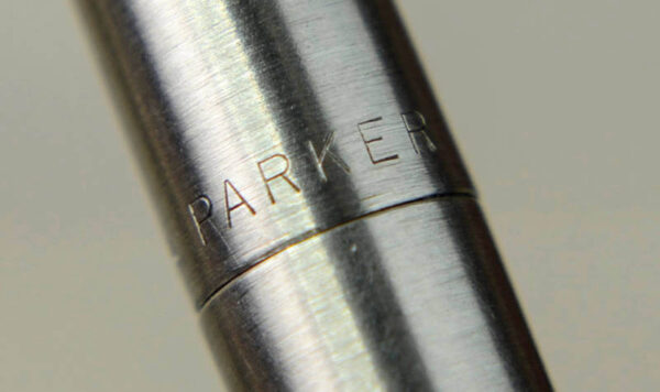 Buy parker 180 brushed barrel fountain pen with XF and M reversible nib