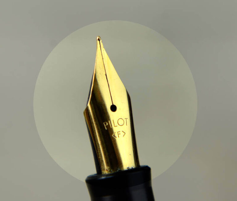 Buy vintage pilot tank japan fountain pen wth gold plated F nib