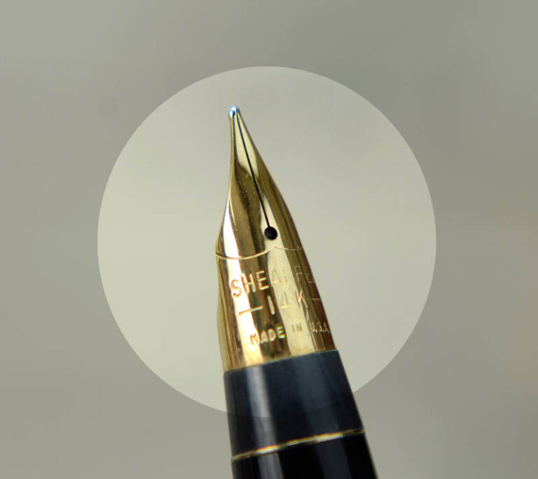 Buy sheaffer stylist 777 fountain pen with 14K gold conical M nib online