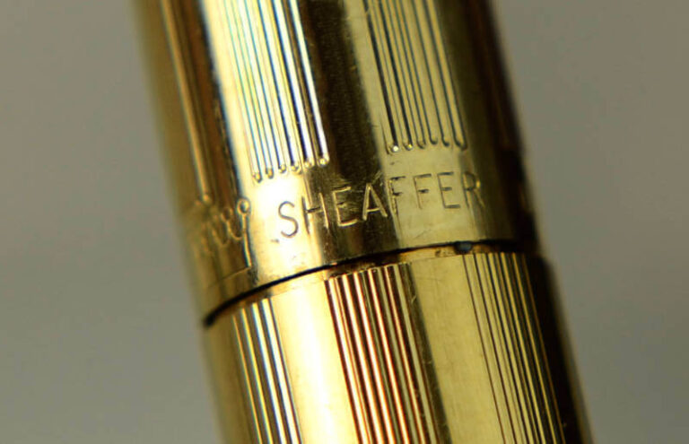Buy sheaffer stylist 777 fountain pen with 14K gold conical M nib online