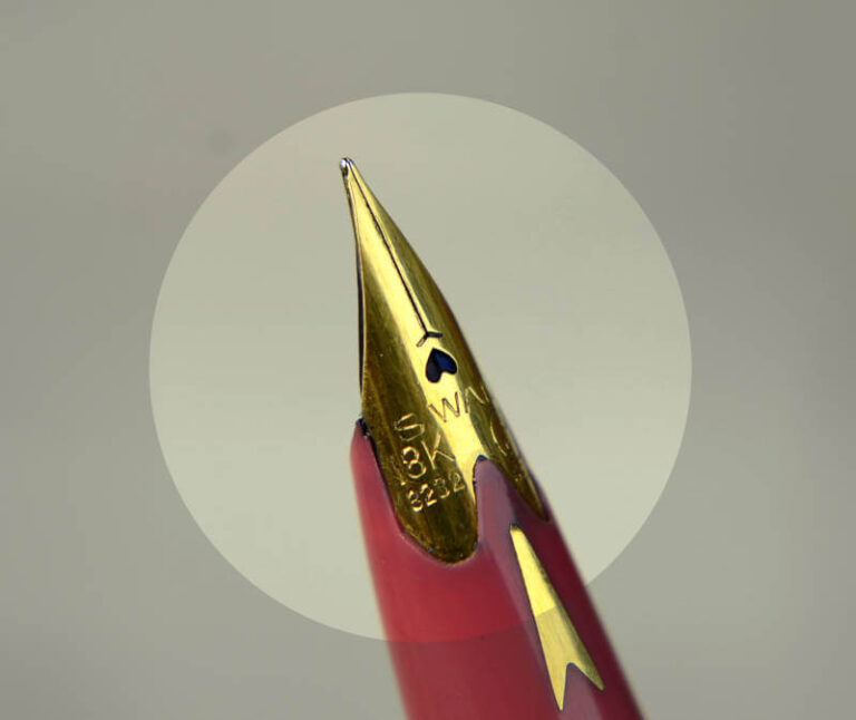 Buy swan japan fountain pen wth 18K solid gold F nib - used