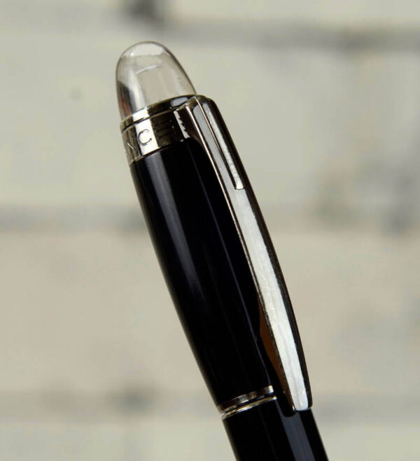 Buy Montblanc starwalker resin platinum fountain pen 14K gold M nib