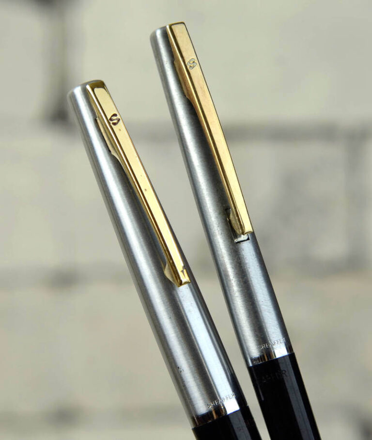 Buy sheaffer stylist set of fountain pen with palladium silver fine nib