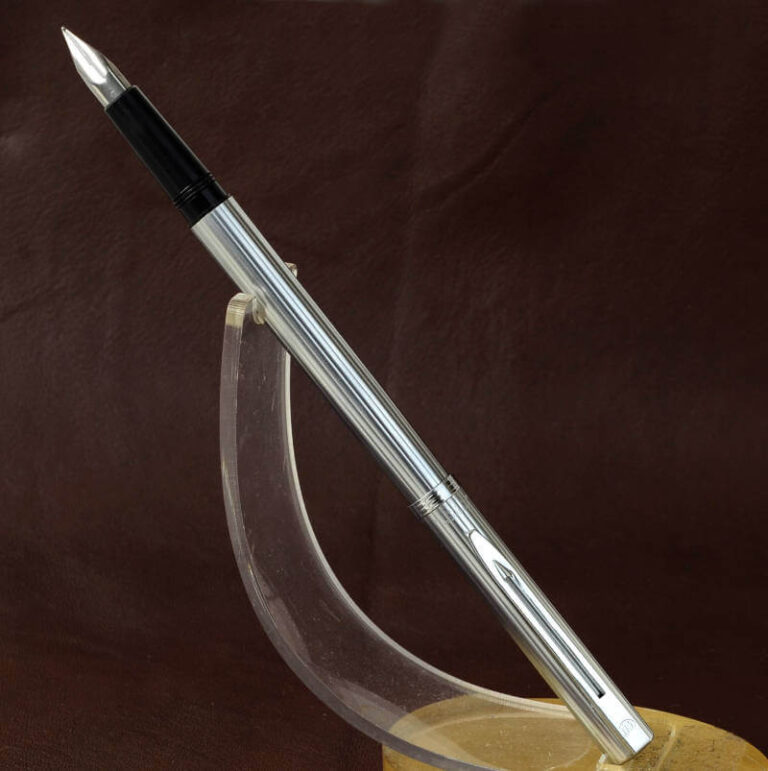 Buy waterman master chrome fountain pen with stainless steel F nib