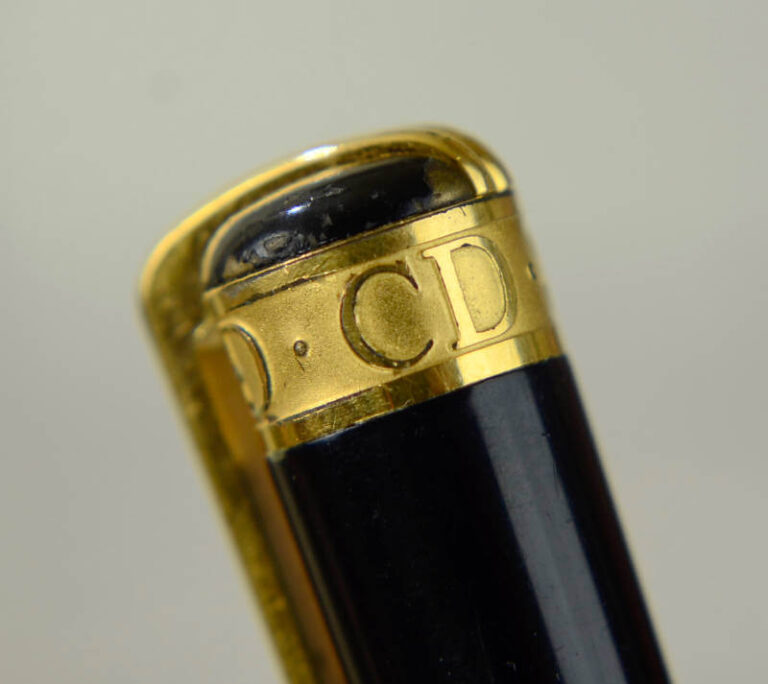 Buy christian dior 925 silver fountain pen with 18K F gold nib