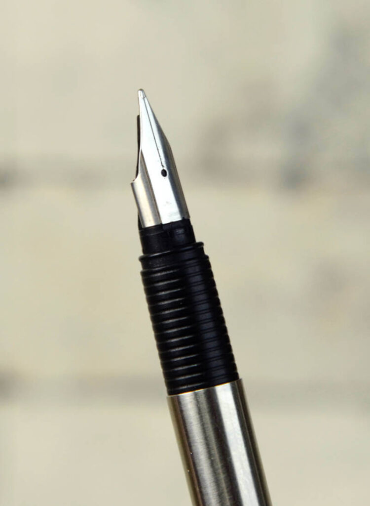 Buy Vintage lamy linea brushed chrome fountain pen with steel M nib