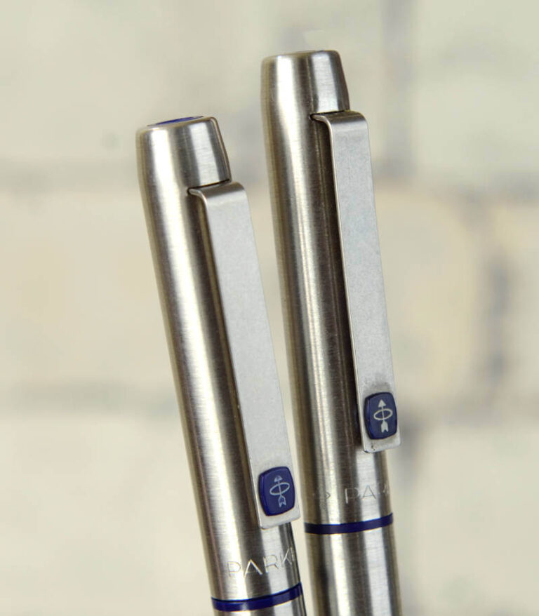 Parker 25 set of funtain pen and rollerball pen with steel M nib