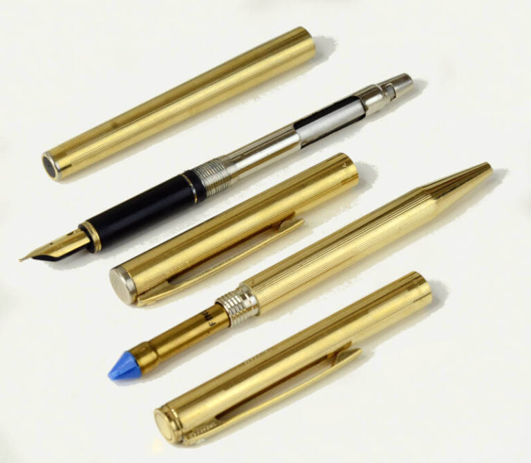 Buy vintage sheaffer TRZ 70 fountain pen gold plated M nib