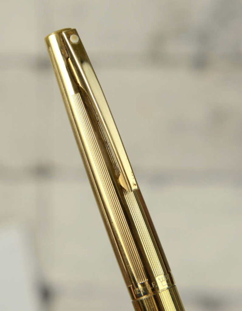 Buy sheaffer stylist 777 fountain pen with 14K gold conical M nib online