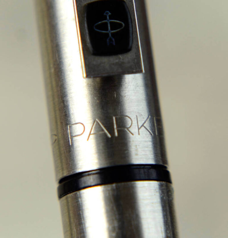 Parker 25 set of fountain pen and ballpoint pen with steel M nib