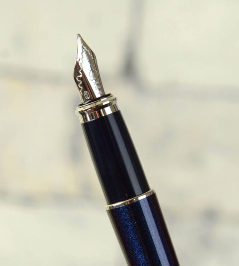 Buy st dupont olympio lacquer barrel fountain pen with 14K M nib