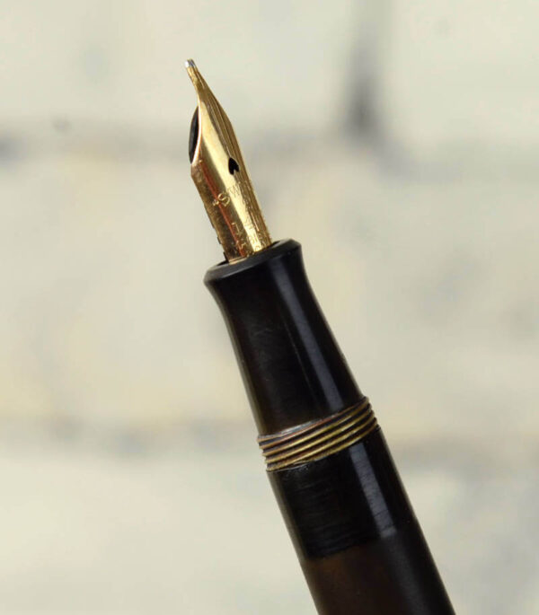 buy swan self filler vintage fountain pen with 14K solid gold F nib