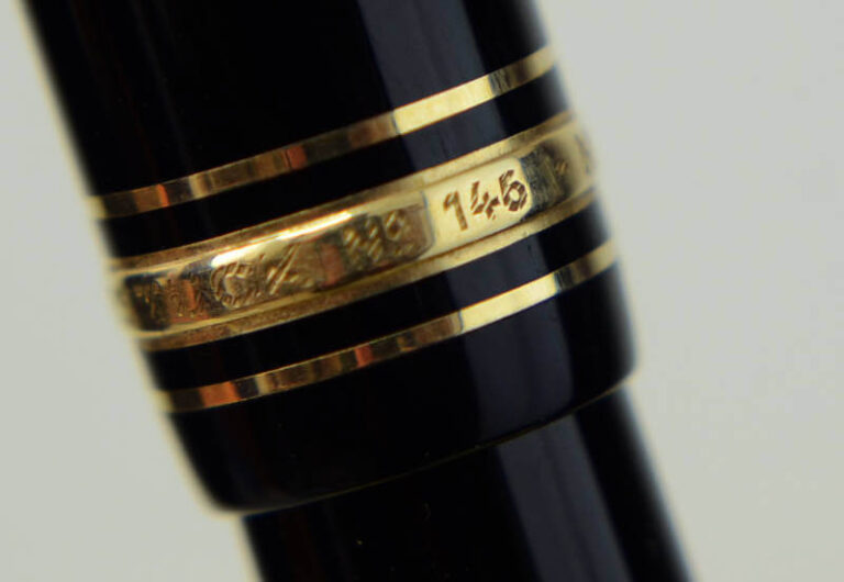 Buy vintage Montblanc Meisterstuck 146 pen with 14K gold F nib