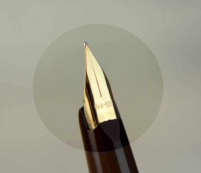 Buy German Reform piston converter fountain pen 14K gold F nib