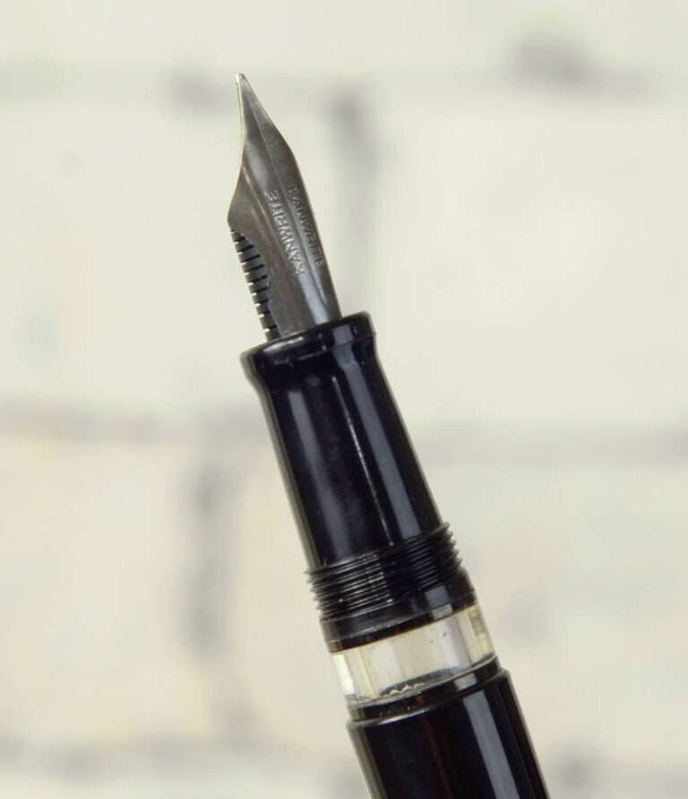 Buy Kanwrite Heritage ebony black barrel Piston Filler fountain pen