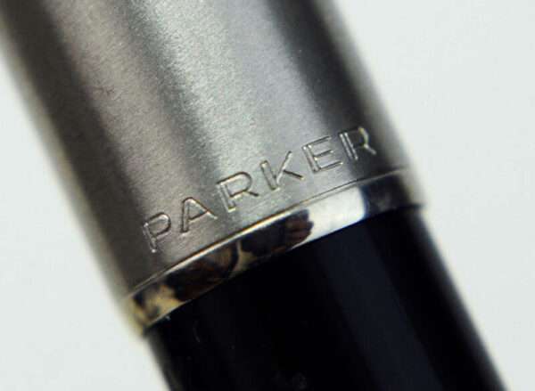 Buy parker 61 MKII black barrel fountain pen 14CT gold nib online