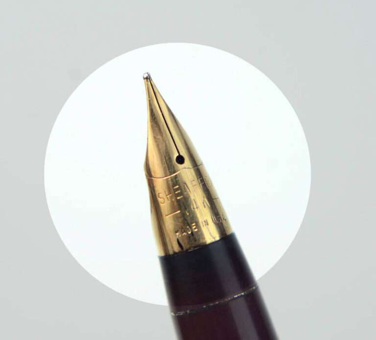 Buy sheaffer stylist fountain pen with 14K gold conical M nib online