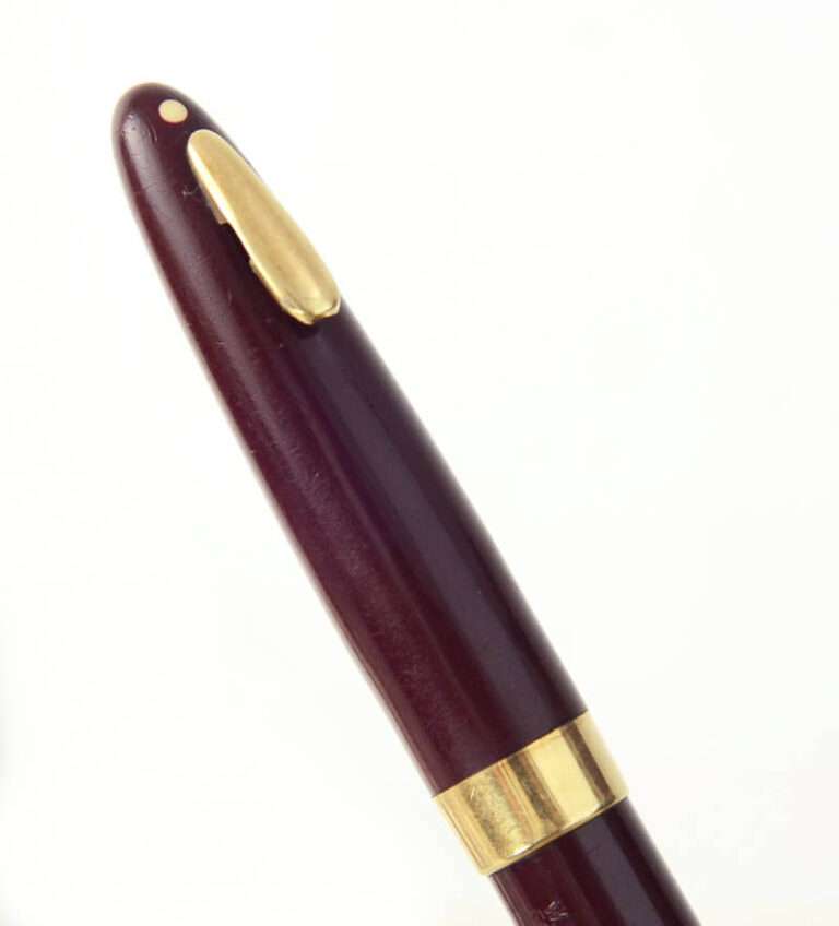 sheaffer tuckaway admiral touchdown fountain pen 14K gold F nib