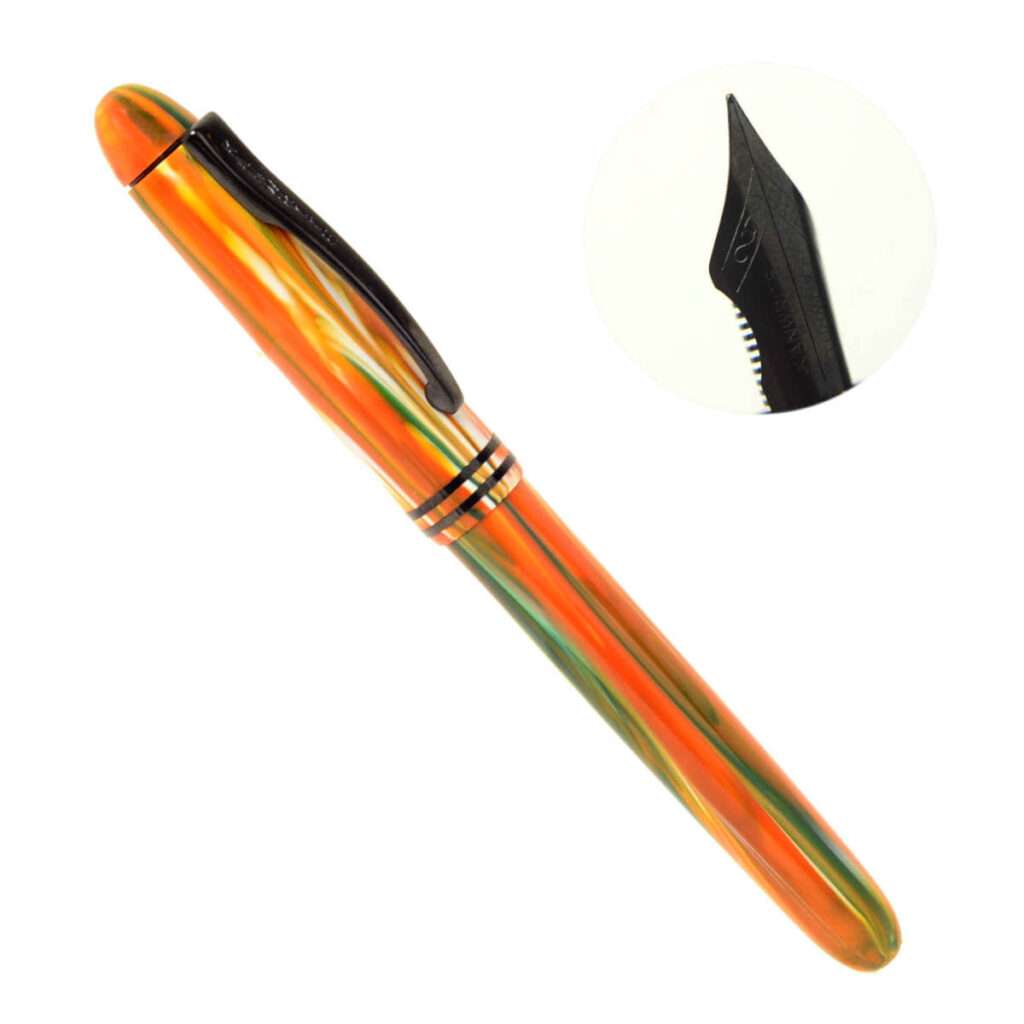 Buy Kanwrite desire noir macaw opaque fountain pen