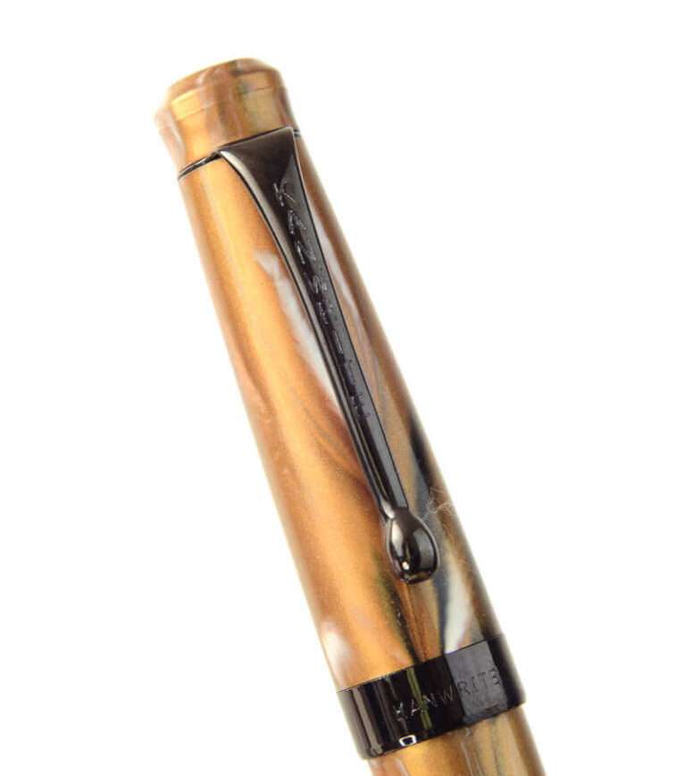 Buy Kanwrite Heritage ebony tiger piston filler fountain pen