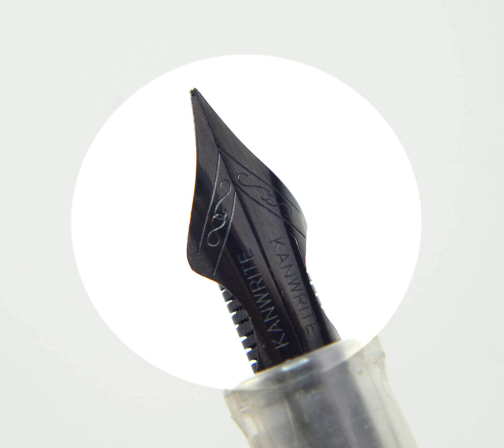 Kanwrite Heritage kingfisher ebony fountain pen with flex nib