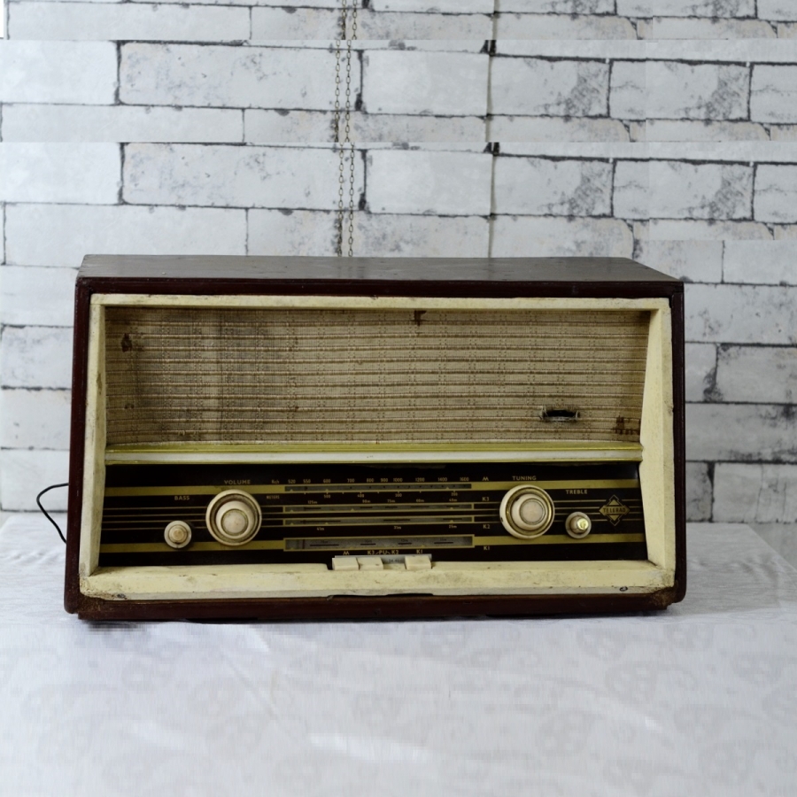 Vintage Telerad Antique Valve Radio Collectible - Antikcart