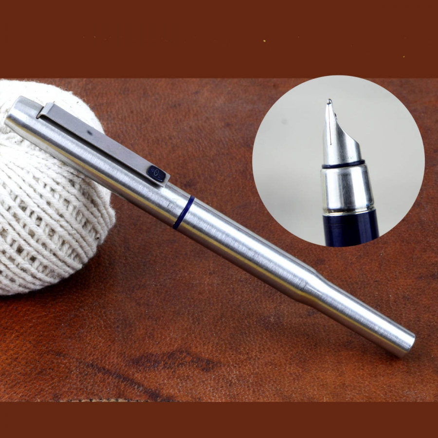 Parker 25 vintage fountain pen full metal body pen