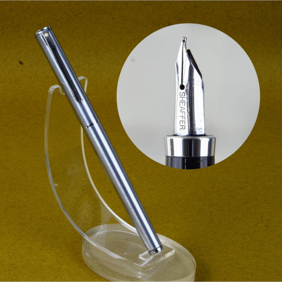 Buy vintage sheaffer trz fountain pen 40 steel F nib