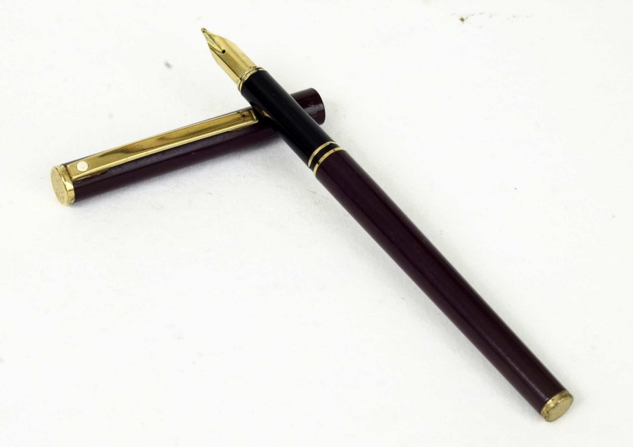 Buy vintage sheaffer trz 63 fountain pen gold plated M nib