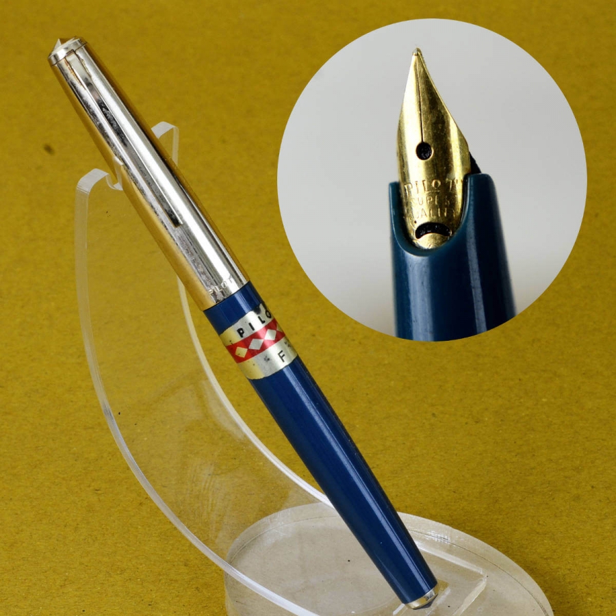 Buy Vintage Pilot 57 fountain pen wth gold plated Fine nib japan online