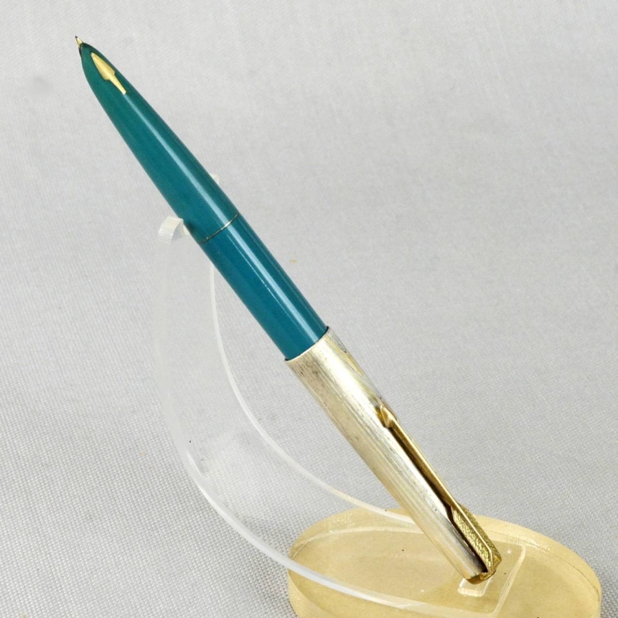 Buy parker 61 rainbow gold filled cap fountain pen 14CT gold nib online