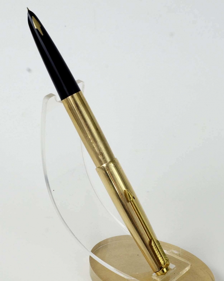 Buy parker 61 gold nib fountain pen 12K gold filled cap and barrel online