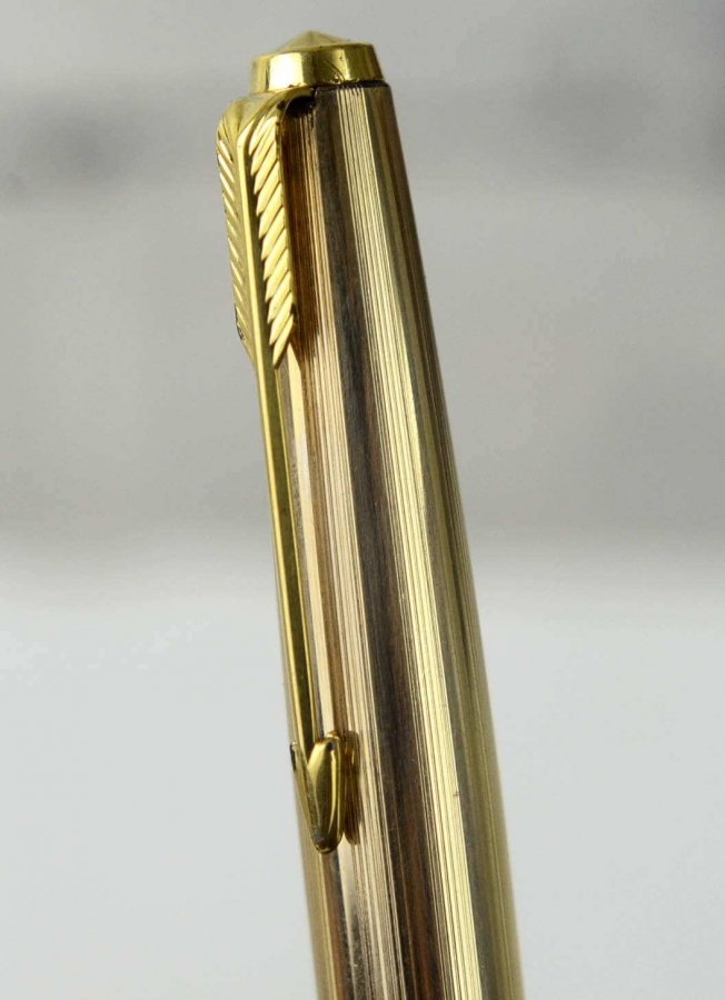 Buy parker 61 gold nib fountain pen 12K gold filled cap and barrel online