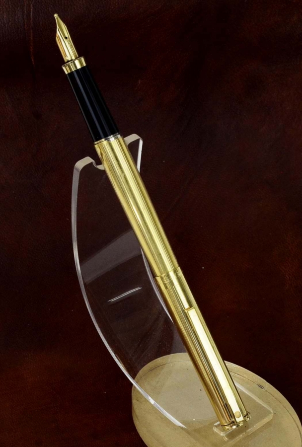 Buy vintage sheaffer fashion 270 ountain pen 23K gold plated B nib