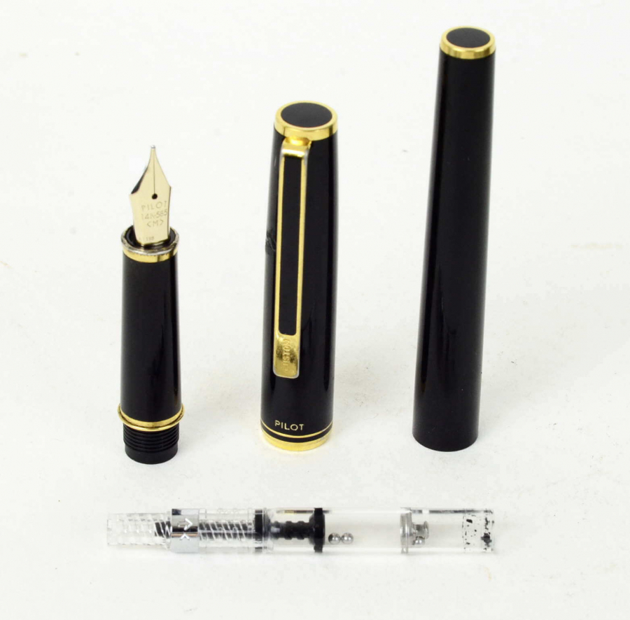 Buy Vintage Pilot original custom fountain pen wth 14K solid gold M nib