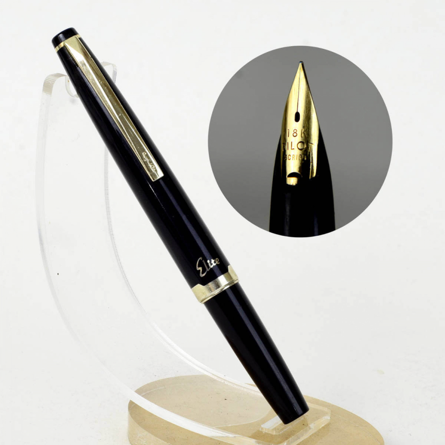 Buy Pilot Elite 18K fountain pen with 18K solid gold EF nib online