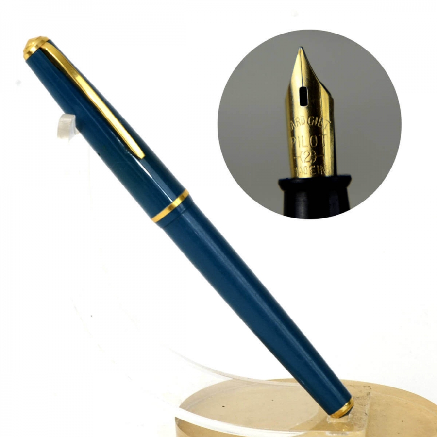 Buy Vintage Pilot Eyedropper pen wth pilot 2 gold plated nib in India