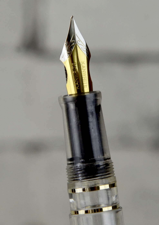 Buy Kanwrite Heritage demonstrator Piston Filler fountain pen with flex nib