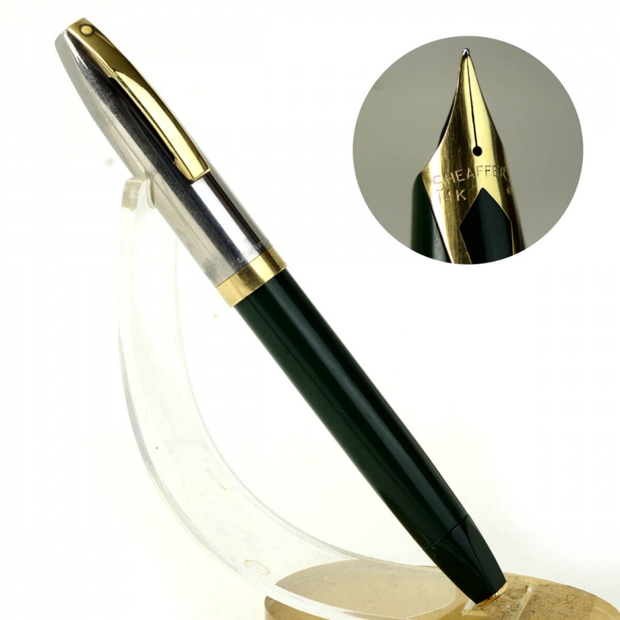 Buy vintage sheaffer PFM IV snorkel fountain pen 14K gold M nib online